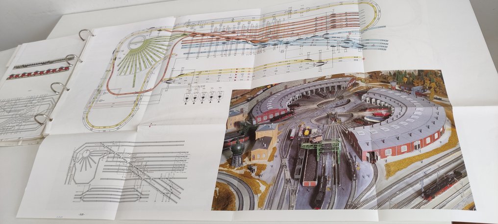 Fleischmann N - 9957 - Attachments - guide to building a - Catawiki