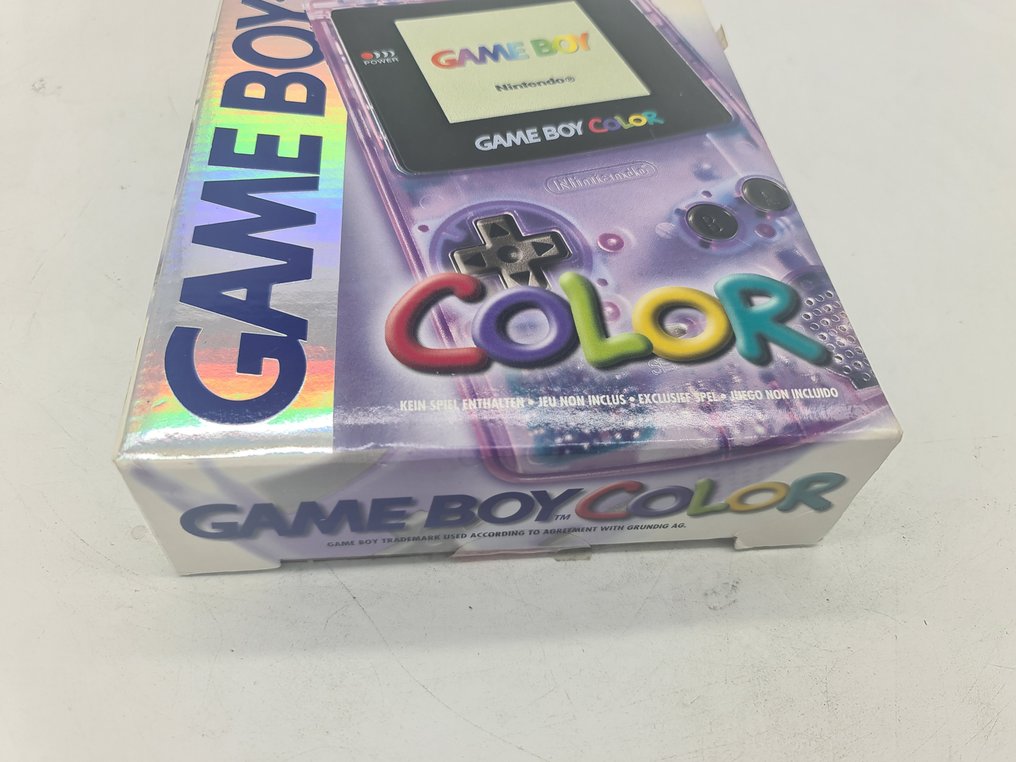 Extremely Rare OLD STOCK Gameboy Color GBC Limited Edition Atomic ...