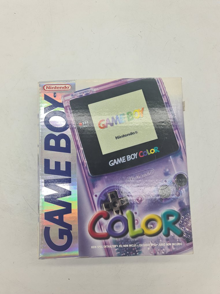 Extremely Rare OLD STOCK Gameboy Color GBC Limited Edition Atomic ...