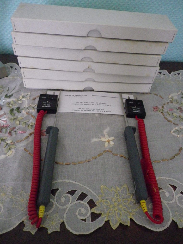 METRIX - HK202 AND HK203 temperature probes (6) - Metal - Catawiki