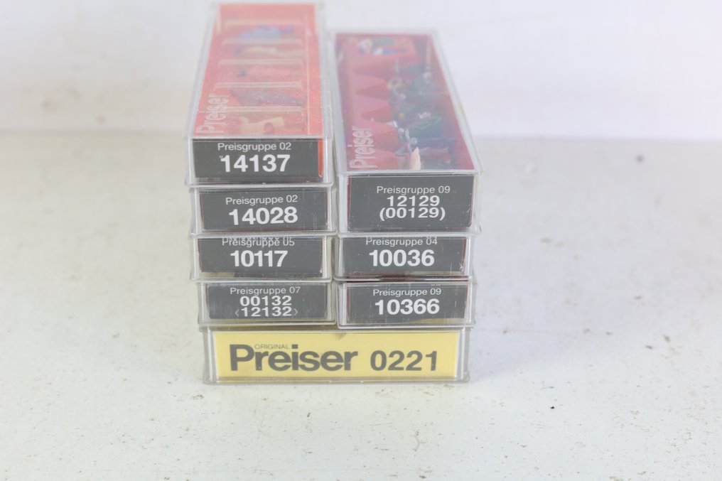 Preiser H0 - 14137/14028/10117/12132/12129/10036 - Scenery - Catawiki