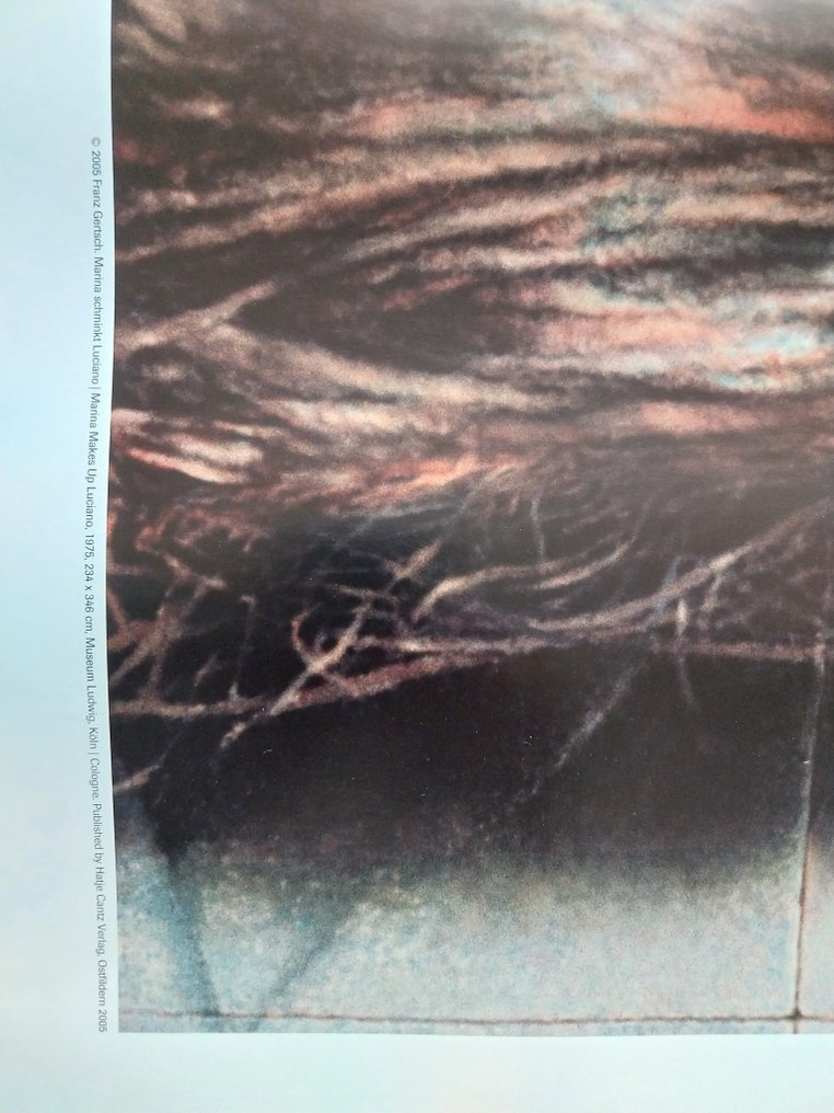 after Franz Gertzsch - Marina schminckt Luciano - Catawiki