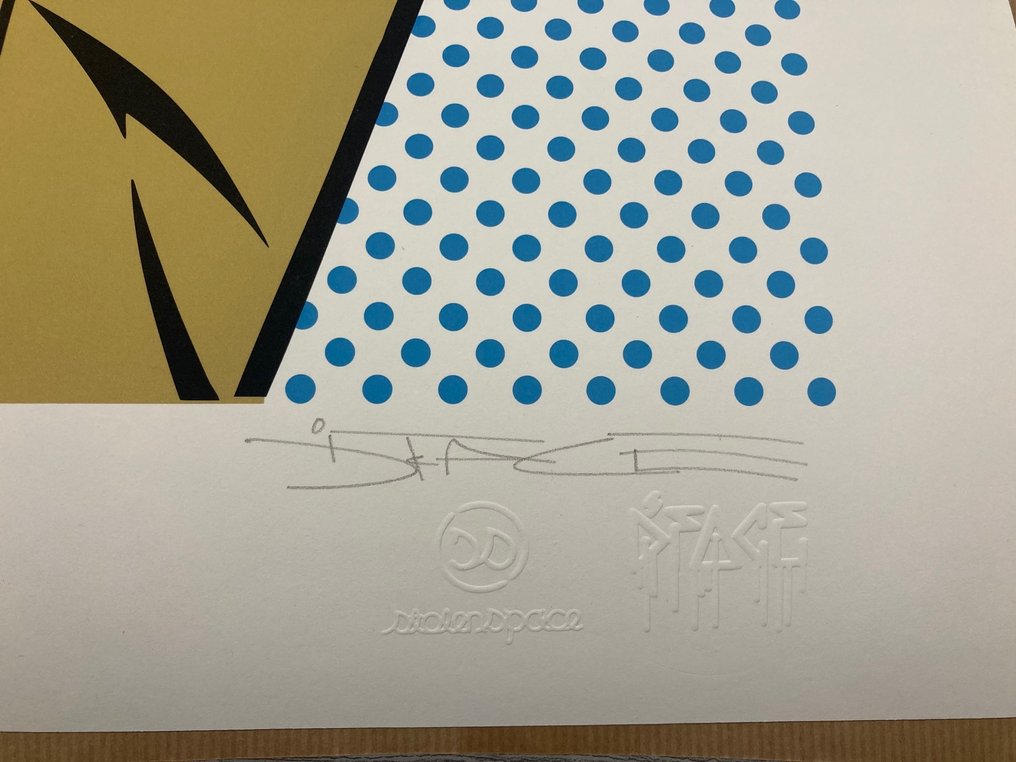 D*Face (1978) - Sérigraphie de D*Face « Love won't tear us - Catawiki