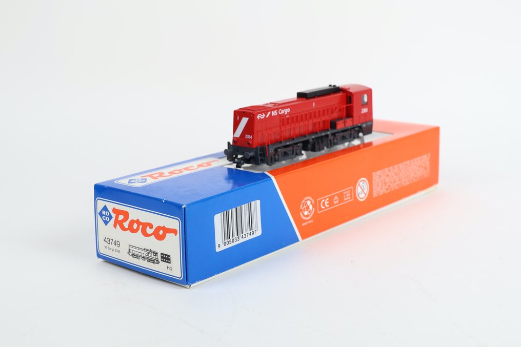 Roco H0 - 43749 - Diesel locomotive - 2384 in the Cargo - Catawiki