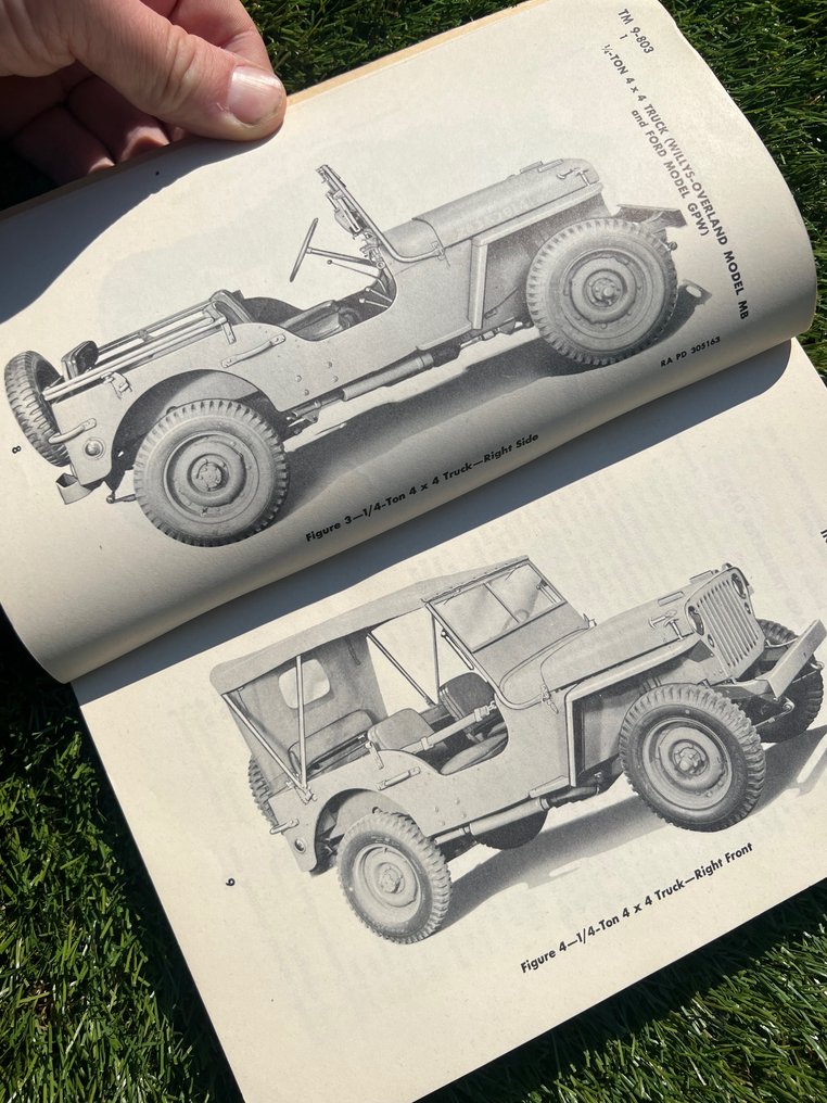 Verenigde Staten van Amerika - Unique Willys Jeep Mechanic Handbook ...