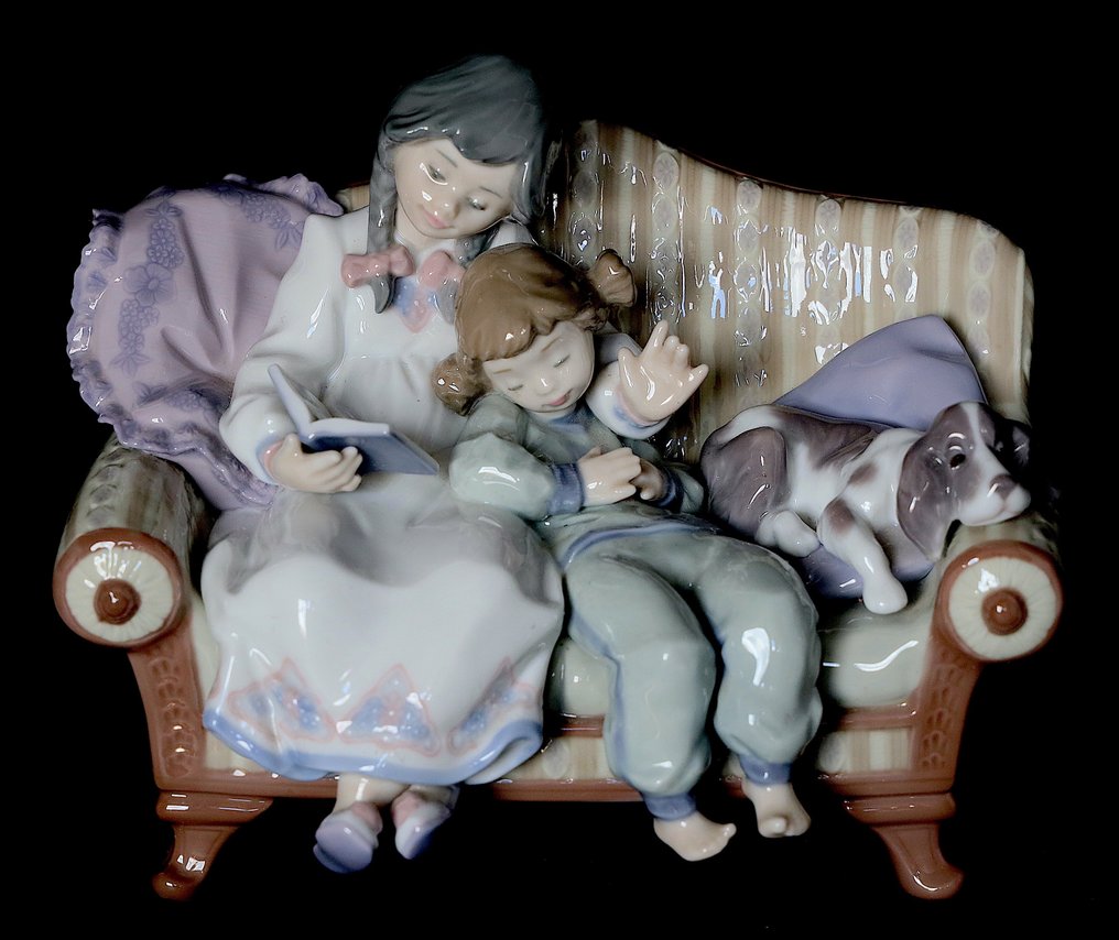 "Francisco Català" - Lladró - Figurita, #5735, “Hermana mayor” - Porcelana - Catawiki