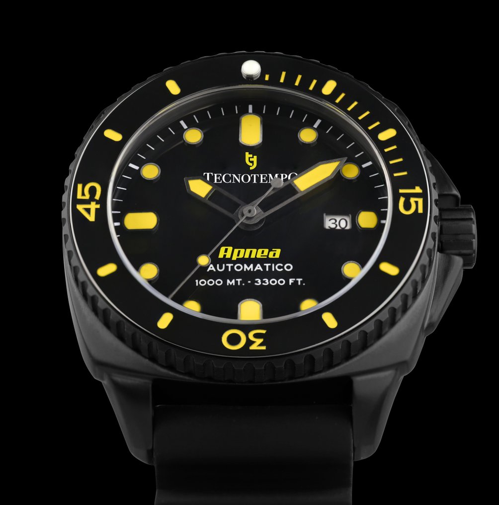 Tecnotempo® - Diver 1000mt. Professional Sub "Apnea" - Limited Edition ...