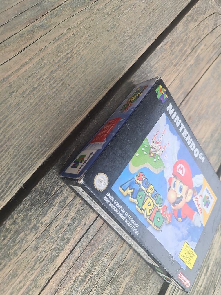 Nintendo, OLD STOCK RARE Nintendo 64-Bit N64 1st print Super Mario 64 ...
