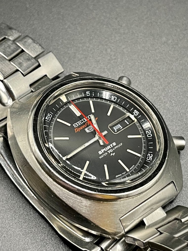 Seiko - Speed timer chronograph flyblack - Men - 1970-1979 - Catawiki