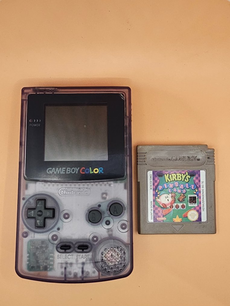 1 Nintendo Gameboy Color - Atomic Purple (Clear) with new - Catawiki