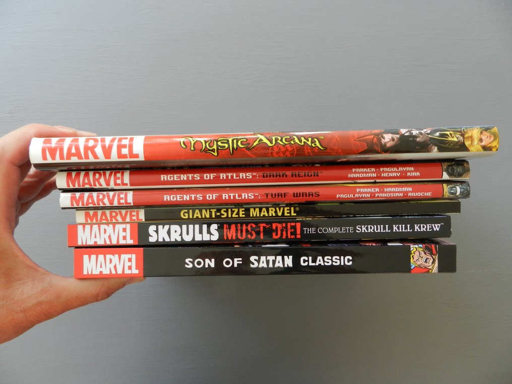 Marvel Comics - Paperbacks set with Mystic Arcana, Agents of Atlas, Son ...
