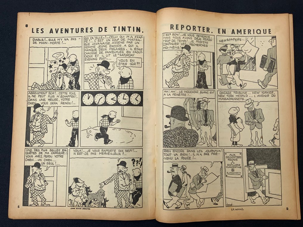 Le Petit Vingtième 26 - Tintin - En Amérique - (1932) - Catawiki