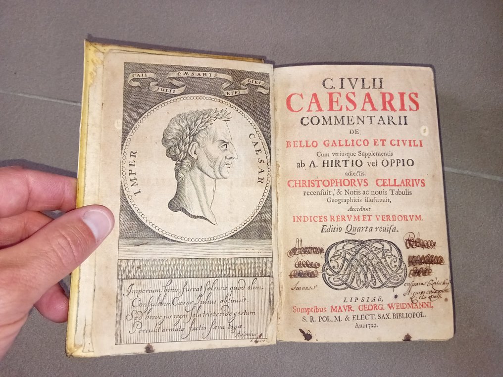 Jules César / Iulii Caesaris - Commentarii de Bello Gallico - Catawiki