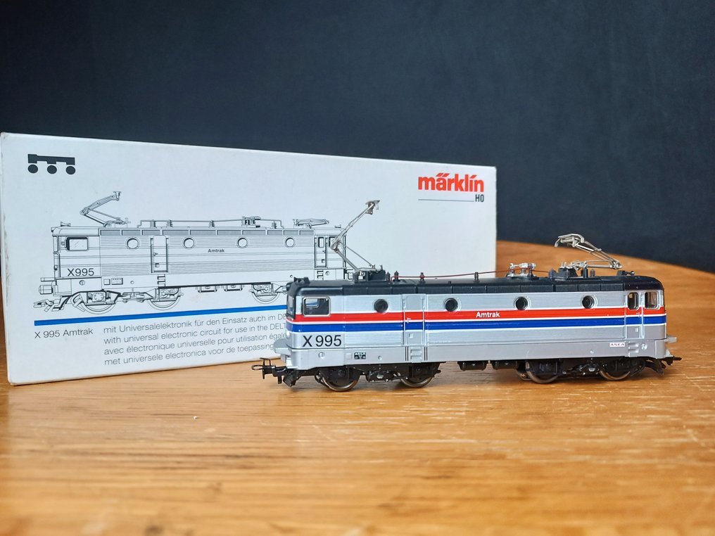 Märklin H0 - 83341 - Electric locomotive - X995 - Amtrak - Catawiki