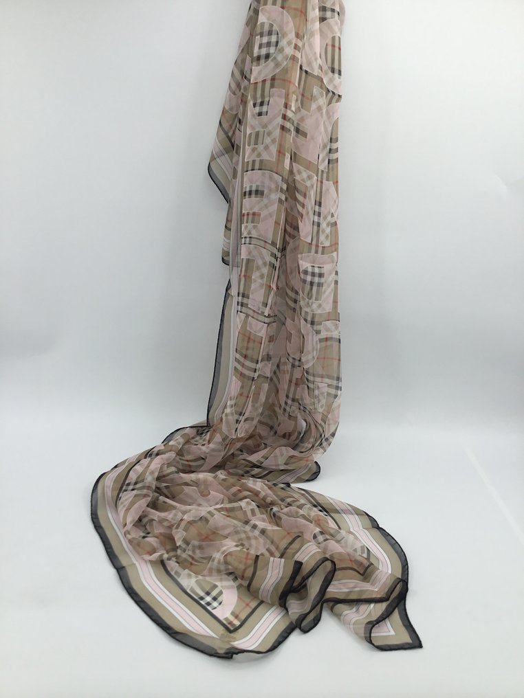 Burberry - Mousseline de soie.200/100 cm - Scarf - Catawiki