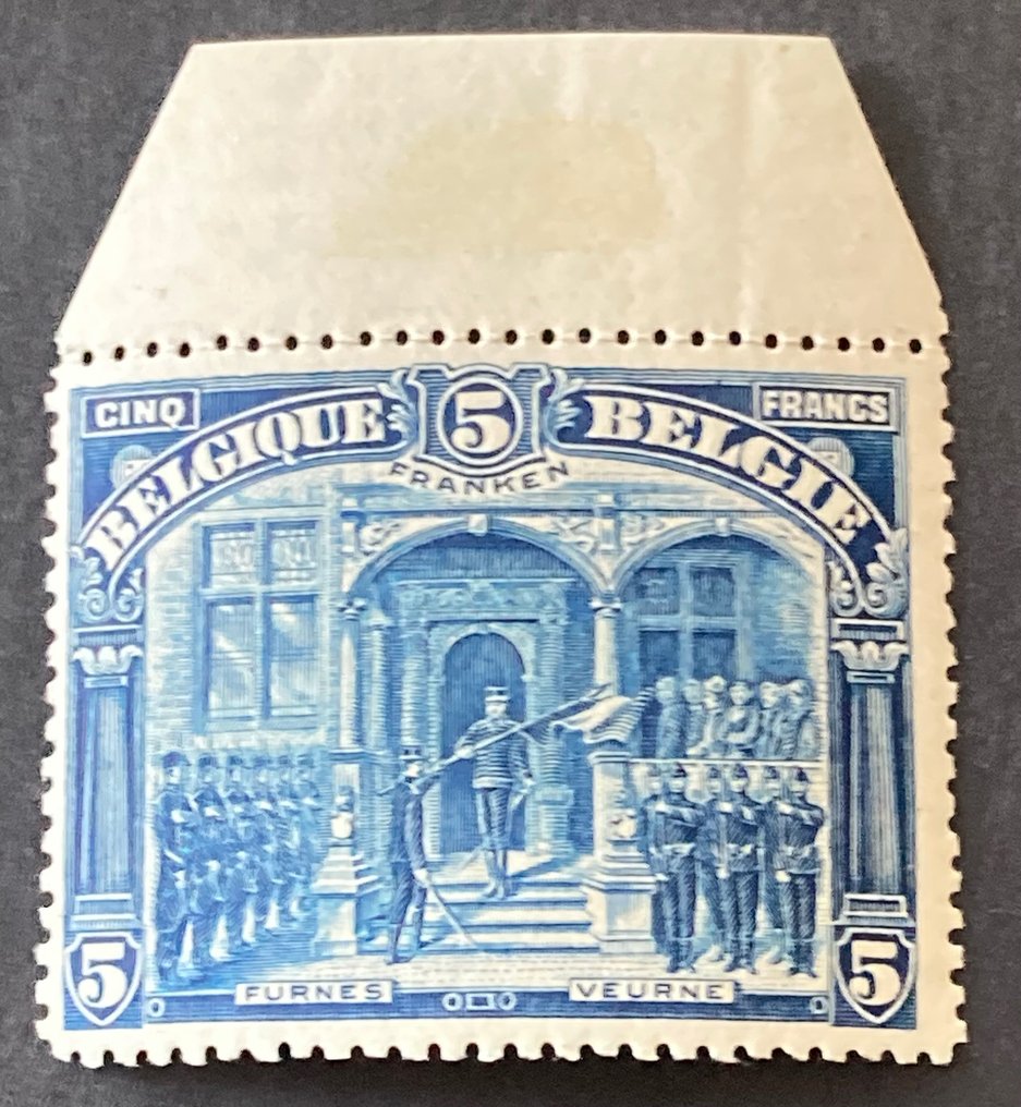 Belgium 1915 - Veurne '5 FRANKEN' - OBP/COB 147 - Catawiki