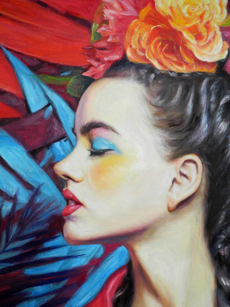 Christian Herzig - Tropic Girl, XL - Catawiki