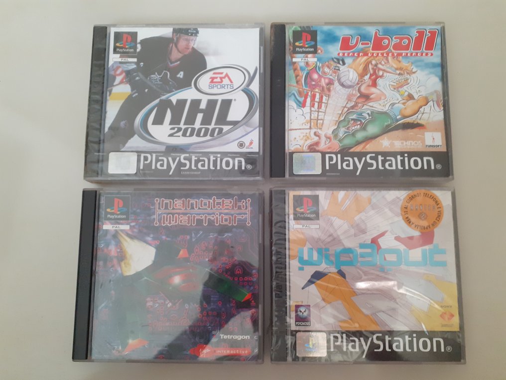 Sony Playstation (PS1) PAL - Video games (4) - In original - Catawiki