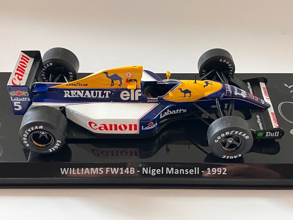 Williams - Formula One - Nigel Mansell - 1992 - Scale 1/24 - Catawiki