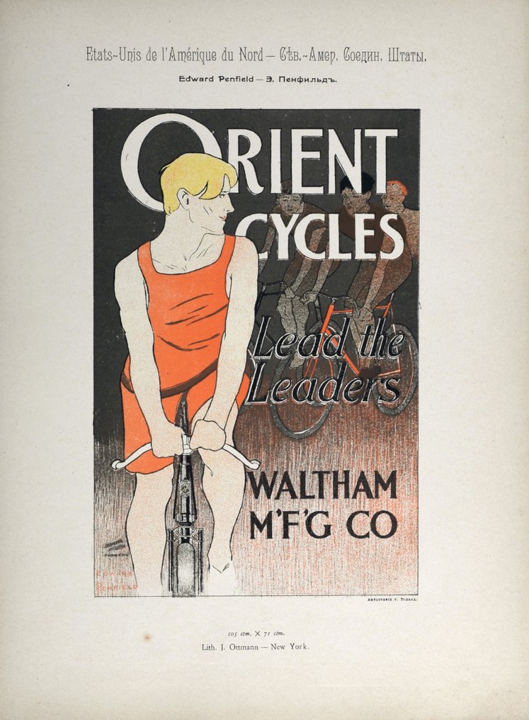 Edward Penfield (1866-1925) - Orient Cycles - Catawiki