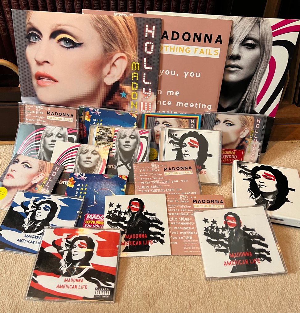 Madonna - Collection - LP's, Picture disk, CD's, DVD's, - Catawiki
