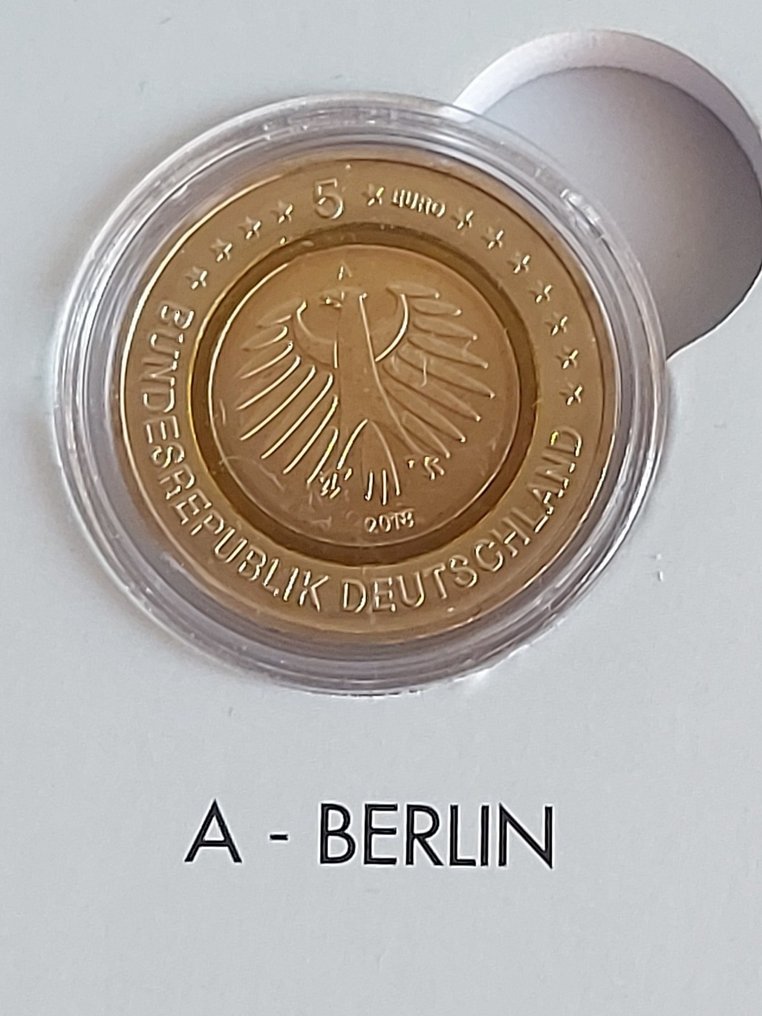 Germany. 5 Euro 2018 