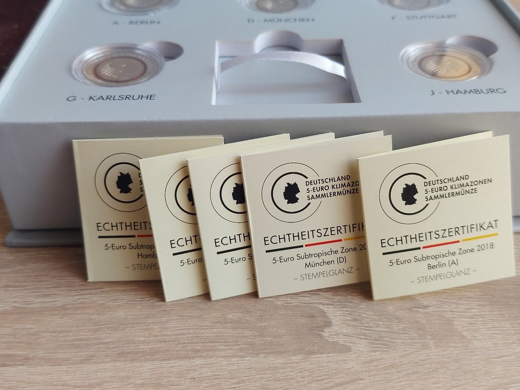 Germany. 5 Euro 2018 