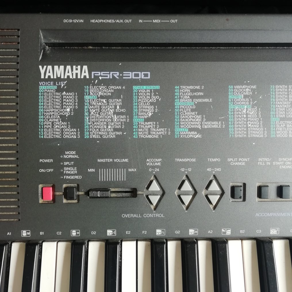 Yamaha - Psr300 - Number of items: 1 - Keyboard - 1990 - Catawiki