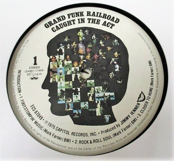 Grand Funk Railroad - Caught In The Act / Great And Legendary Classic Rock Release - 2x albums ...