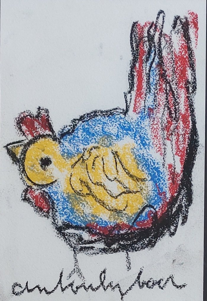 Anton Heyboer (1924-2005) - Kip - Catawiki