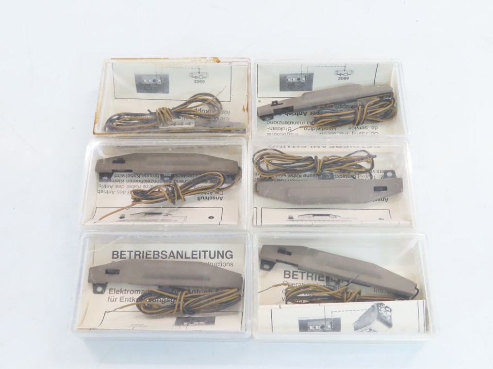 Fleischmann H0 - 6444 - Attachments - 6 Electric drives for - Catawiki