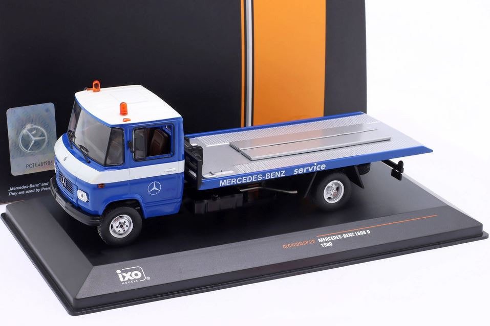 IXO 1:43 - 1 - Furgoneta a escala - Mercedes-Benz L608 D 1980 ...