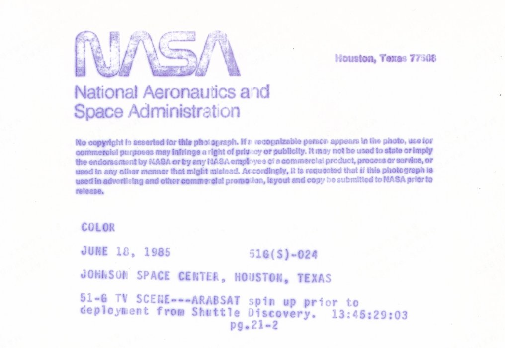 1985 Nasa