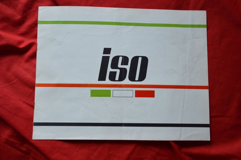 Brochures/catalogues - Iso Rivolta 1963 brochure catalogue - Catawiki