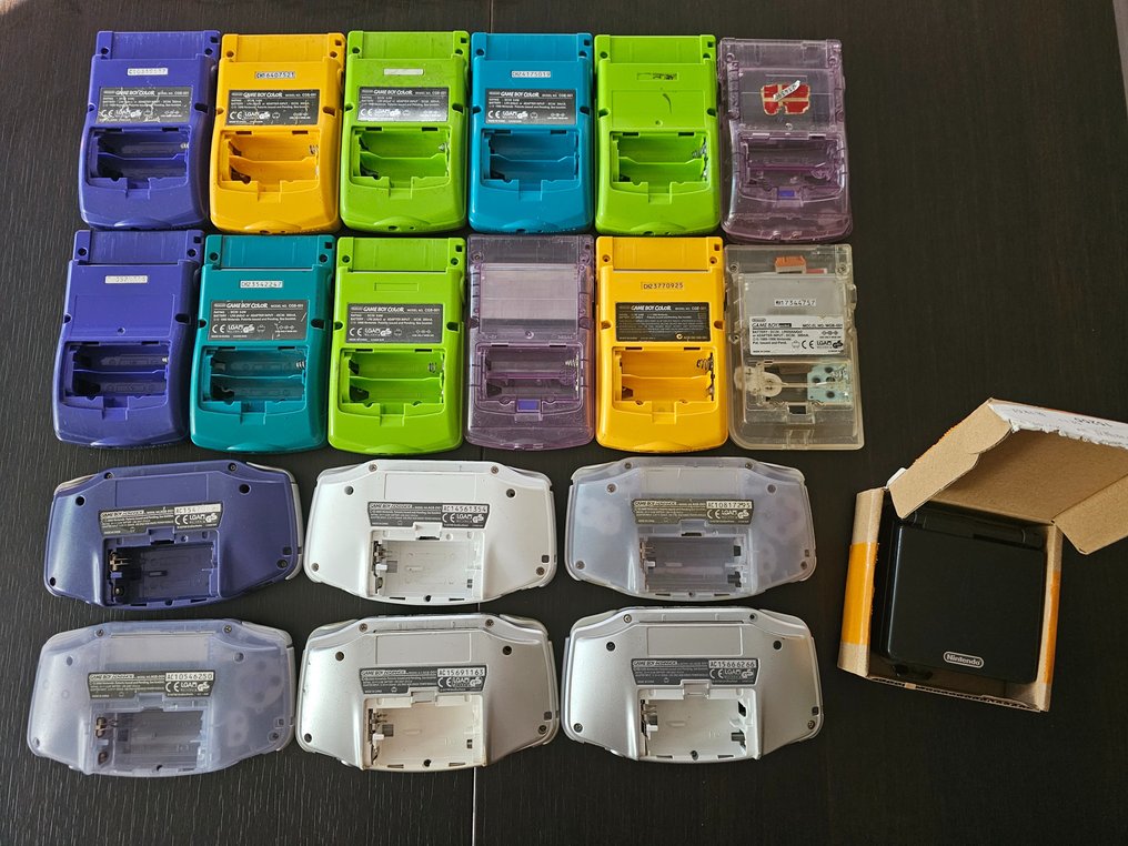 19 Nintendo Gameboy Pocket; Gameboy Color; Gameboy Advance; - Catawiki