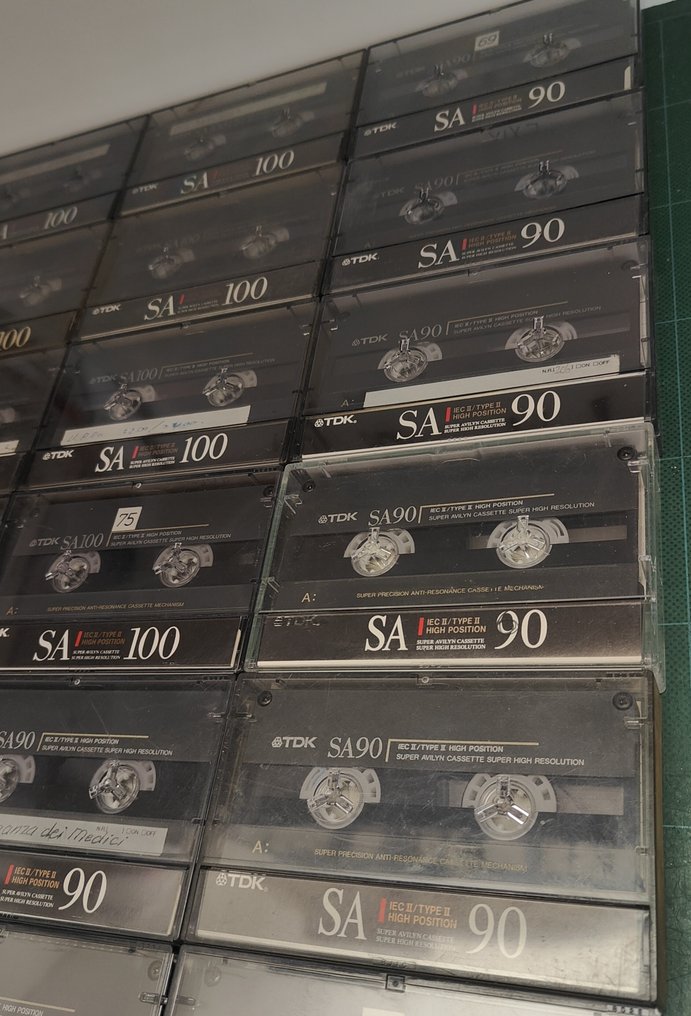 TDK - SA 60 90 100 Chrome Type II - Cassette Tapes - Catawiki