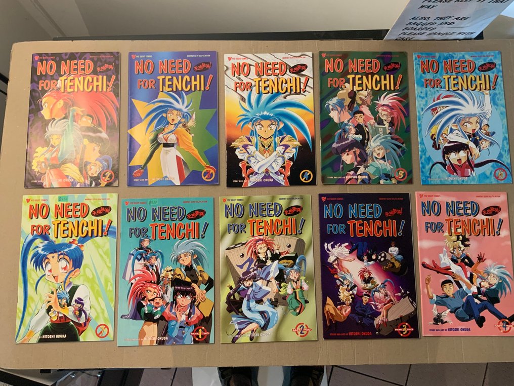 No Need For Tenchi 1996 Huge 41 Comics Lot Classic 90s Manga Series
