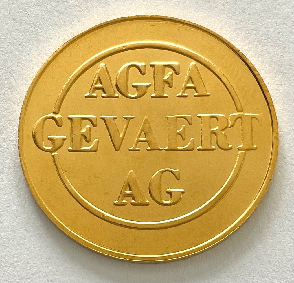 8,53 grams - Gold .900 - AGFA GEVAERT AG - Catawiki