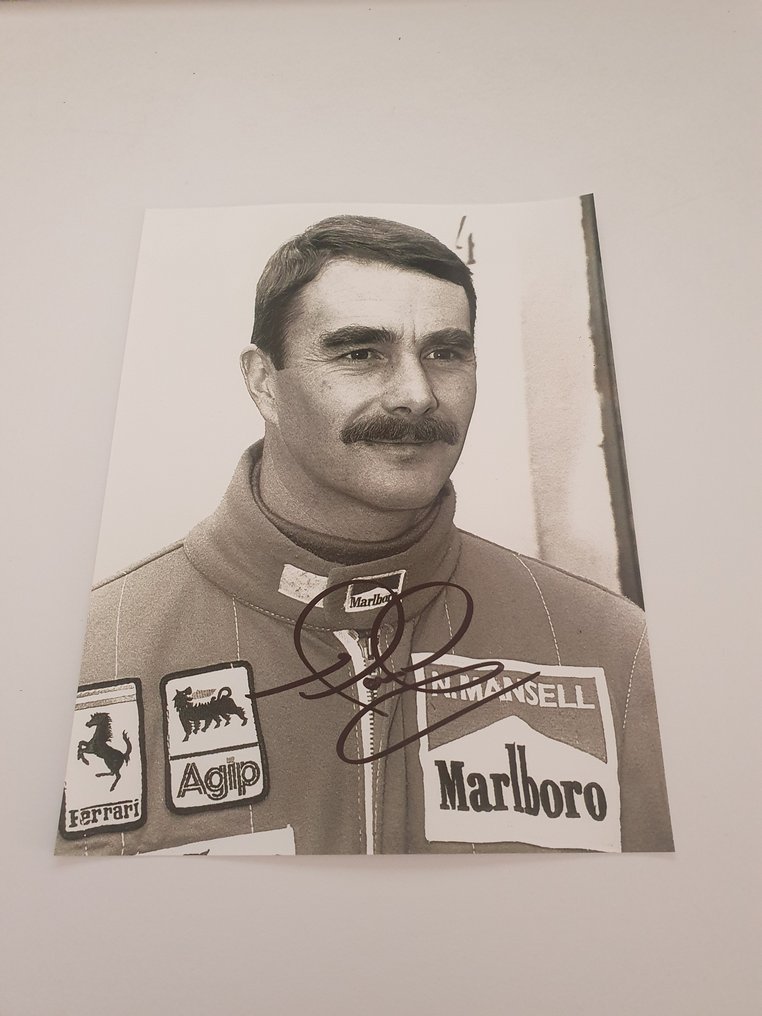 Ferrari - Formula One - Nigel Mansell - 1990 - Photograph - Catawiki