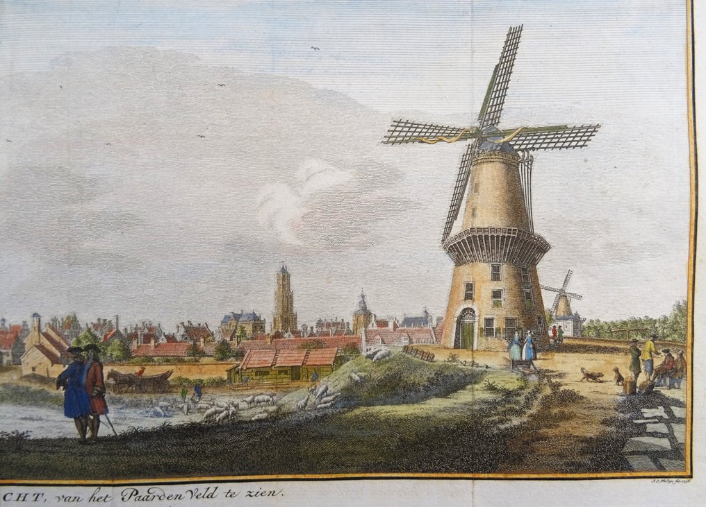 Netherlands, Utrecht, Wijk C, Paardenveld; I. Tirion - De Stad Utrecht ...