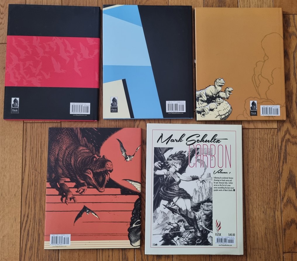 Various Mark Schultz - 5 signed books : Various Drawings - Catawiki