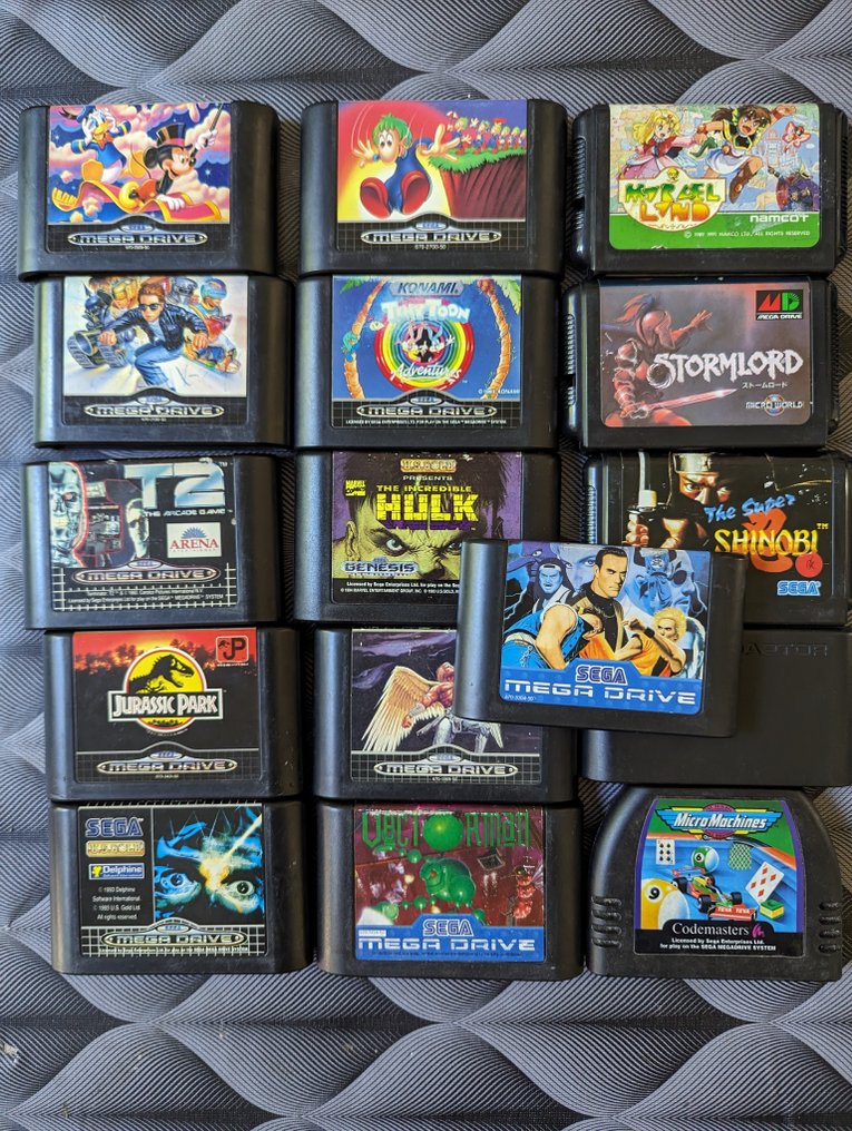 Sega, Megadrive Mega Drive - Japanese and European - Video games (16 ...