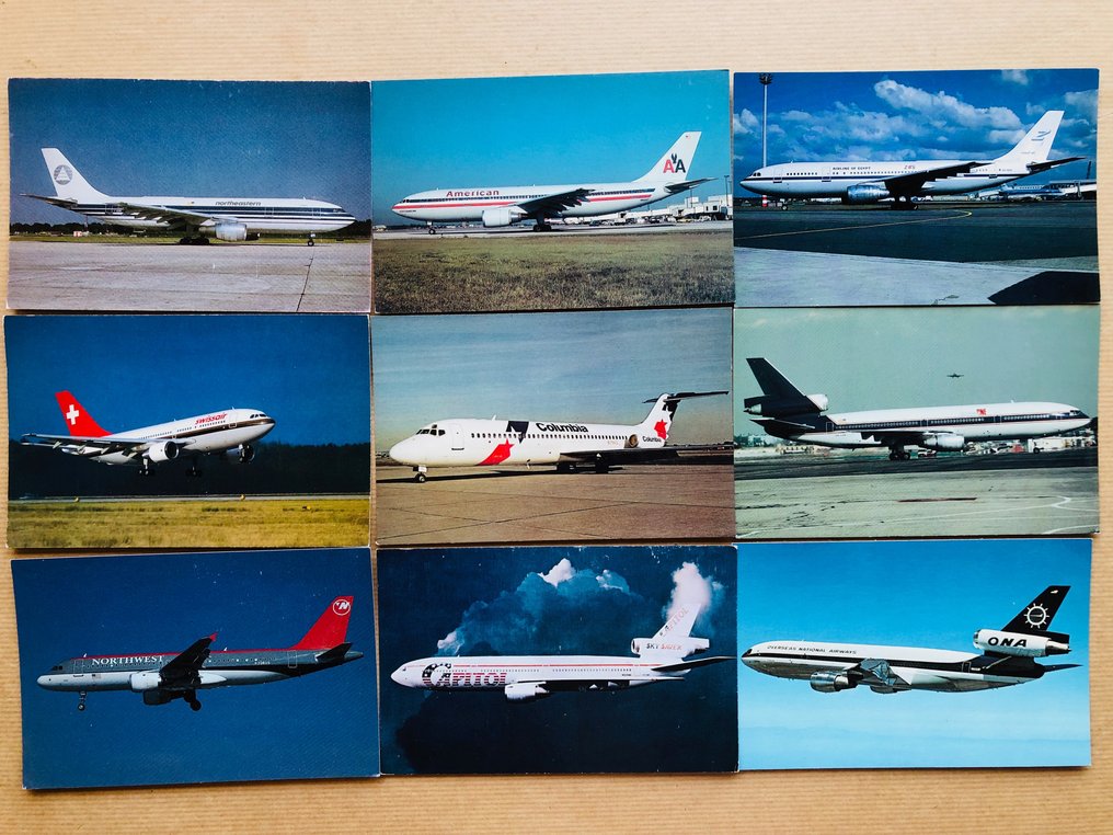 Aviation - Postcards (Collection of 210) - 1950-2000 - Catawiki