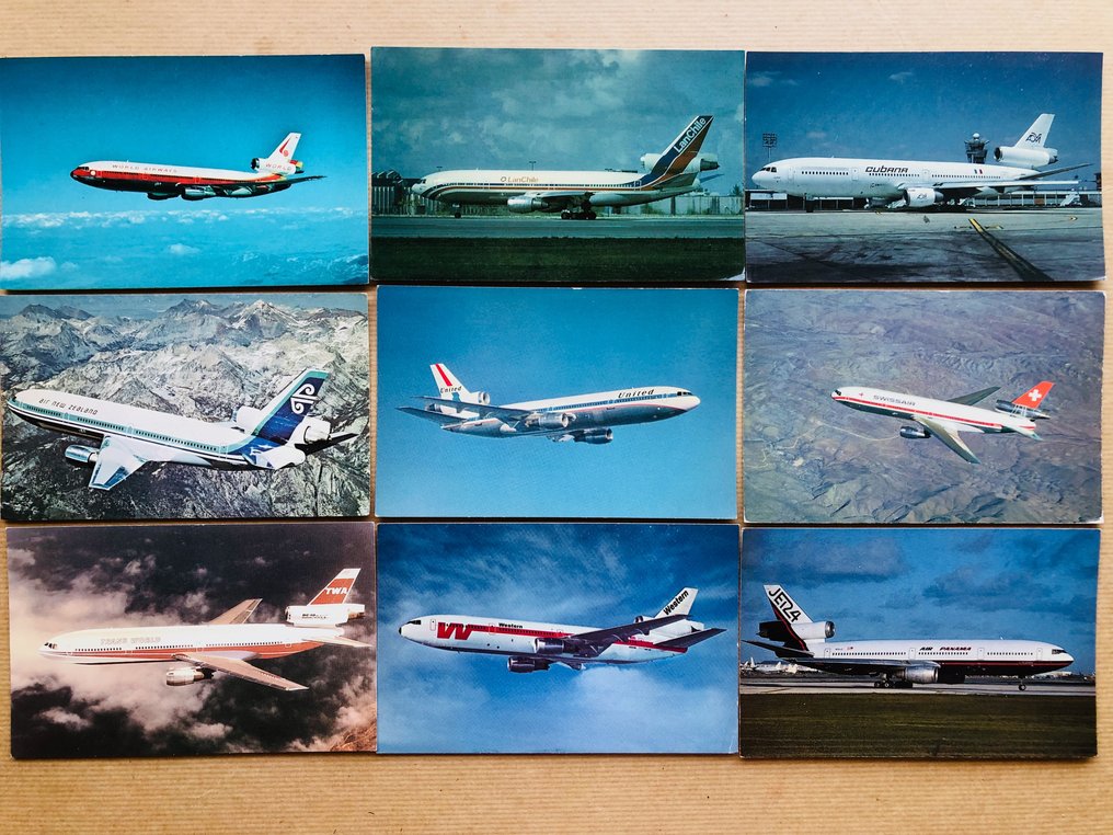 Aviation - Postcards (Collection of 210) - 1950-2000 - Catawiki
