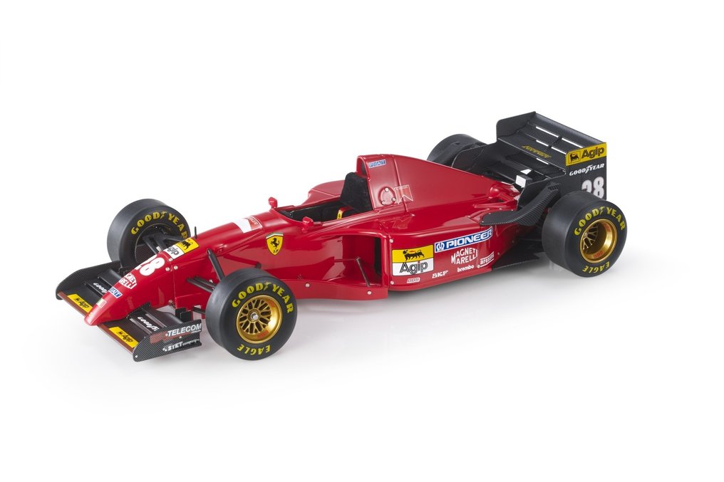 GP Replicas 1:18 - 1 - Voiture de course miniature - Ferrari 412 T2 #28 GP season 1995 Gerhard ...