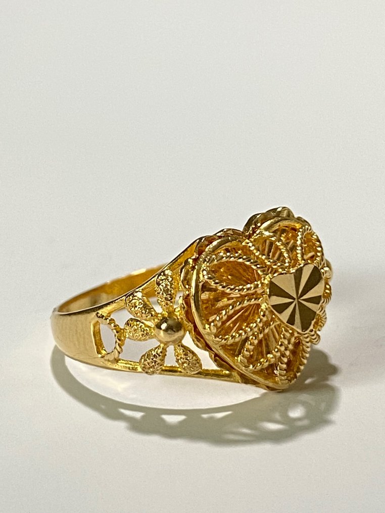 21 kt - 875 Gold - Ring - Catawiki