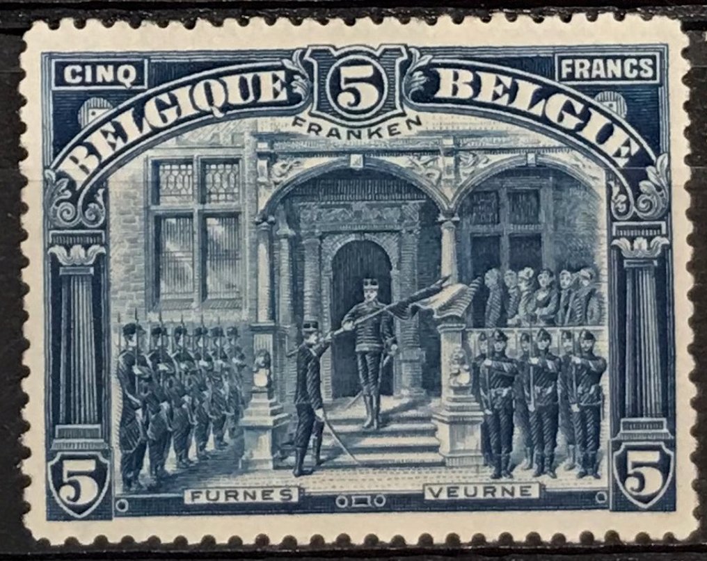 Belgium 1918 - Issue 1915 Views - Complete series - with additional ...