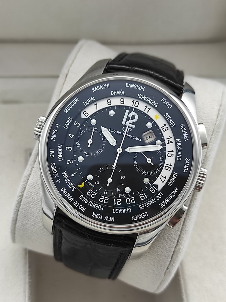 Girard-Perregaux - World Timer World Wide Time Control - - Catawiki