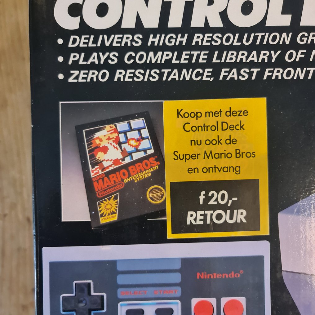 Nintendo - Control Deck - Mario Stamp - Special Edition- 8-Bit - PAL ...