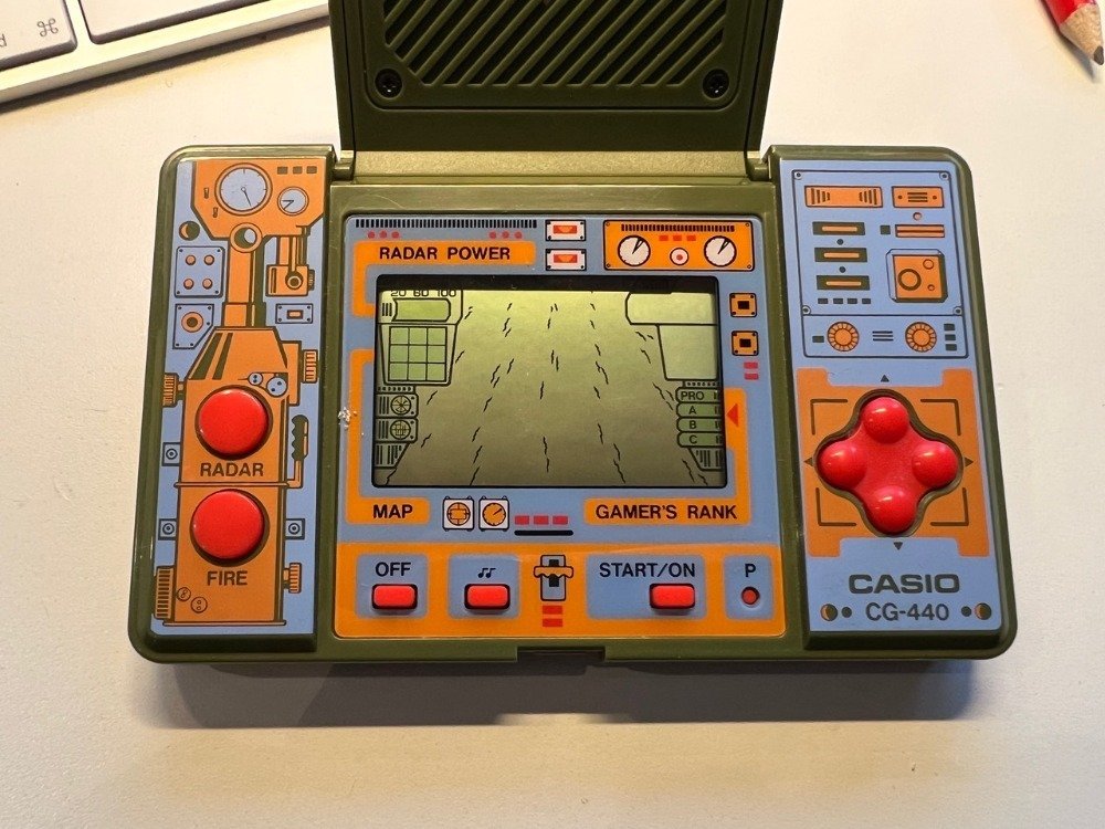 Casio Battlefield - Video game console - In original box - Catawiki